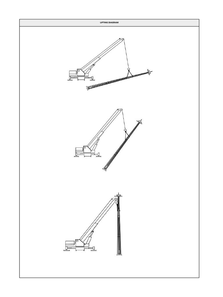 Lifting Diagram - 25 Tonne (Draft) | PDF