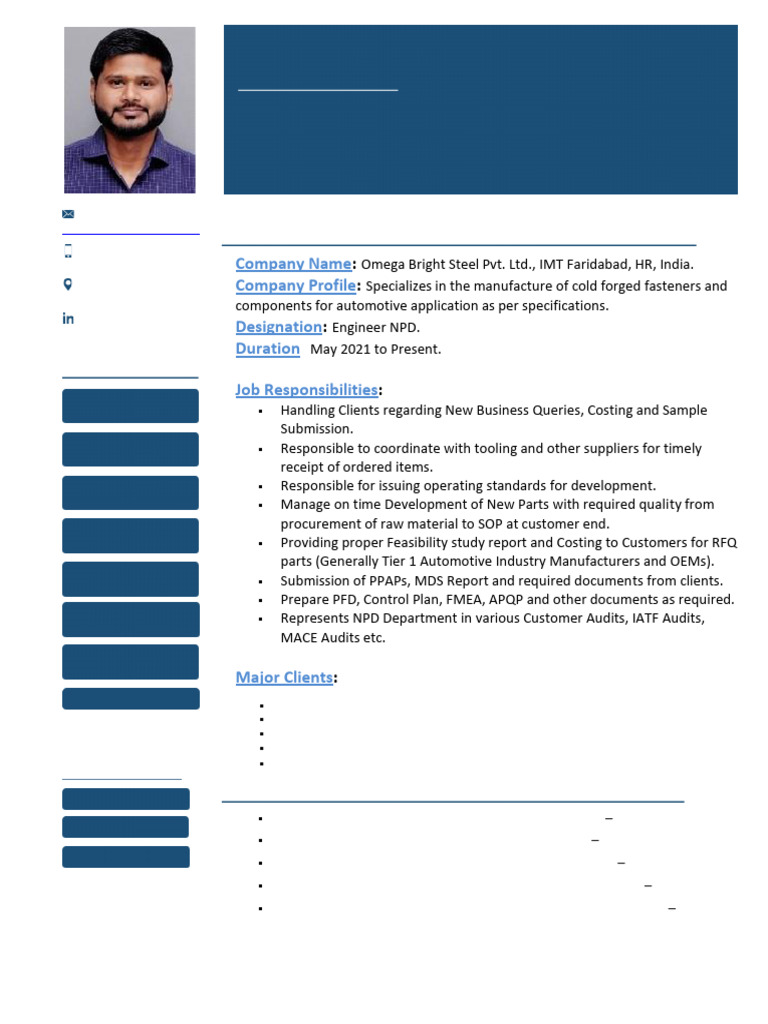 Naukri ManishKumarSingh (5y 6m) | PDF