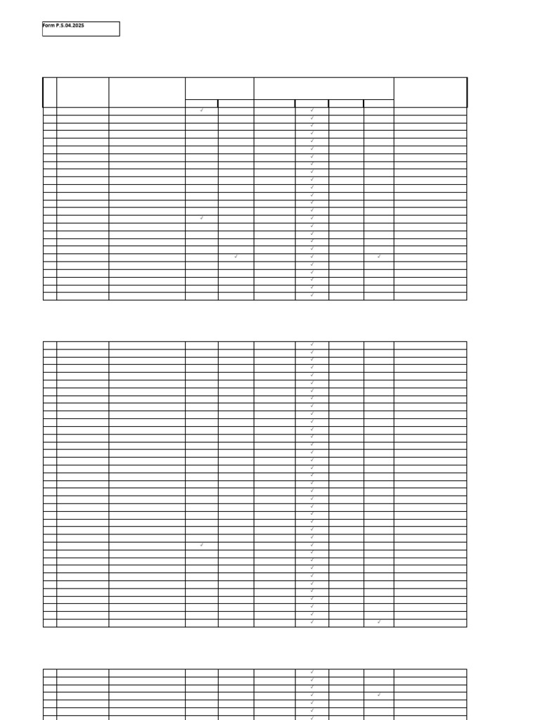 Format Aksi 5 B05 2025 | PDF