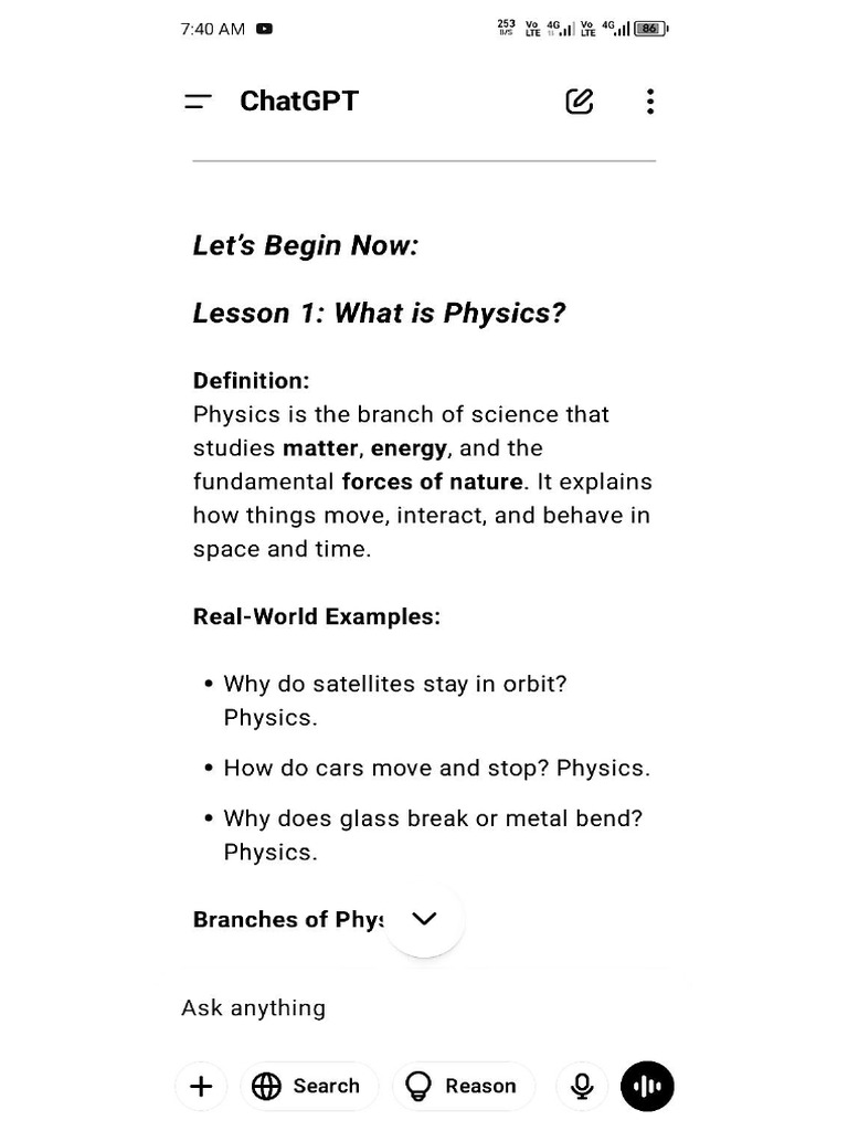 Fundamental of Physics by AI | PDF