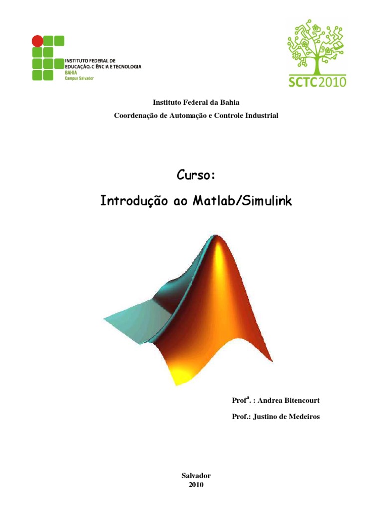 Introdução ao uso do Matlab e Simulink para modelagem e simulação de ...
