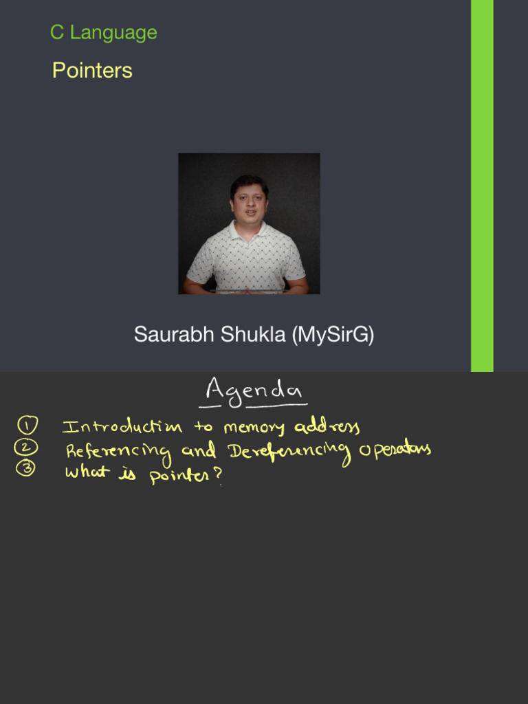 Understanding C Language Pointers | PDF | Pointer (Computer Programming) | Computing