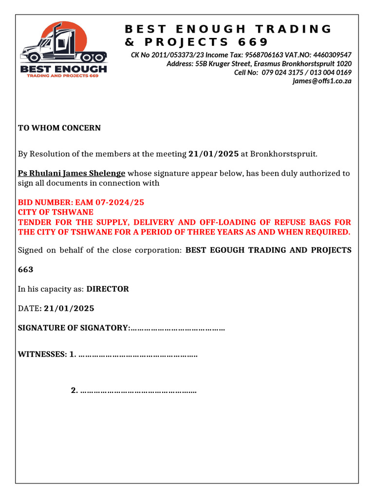 Certificate of Authority For Signatory | PDF | Taxes | Government Finances