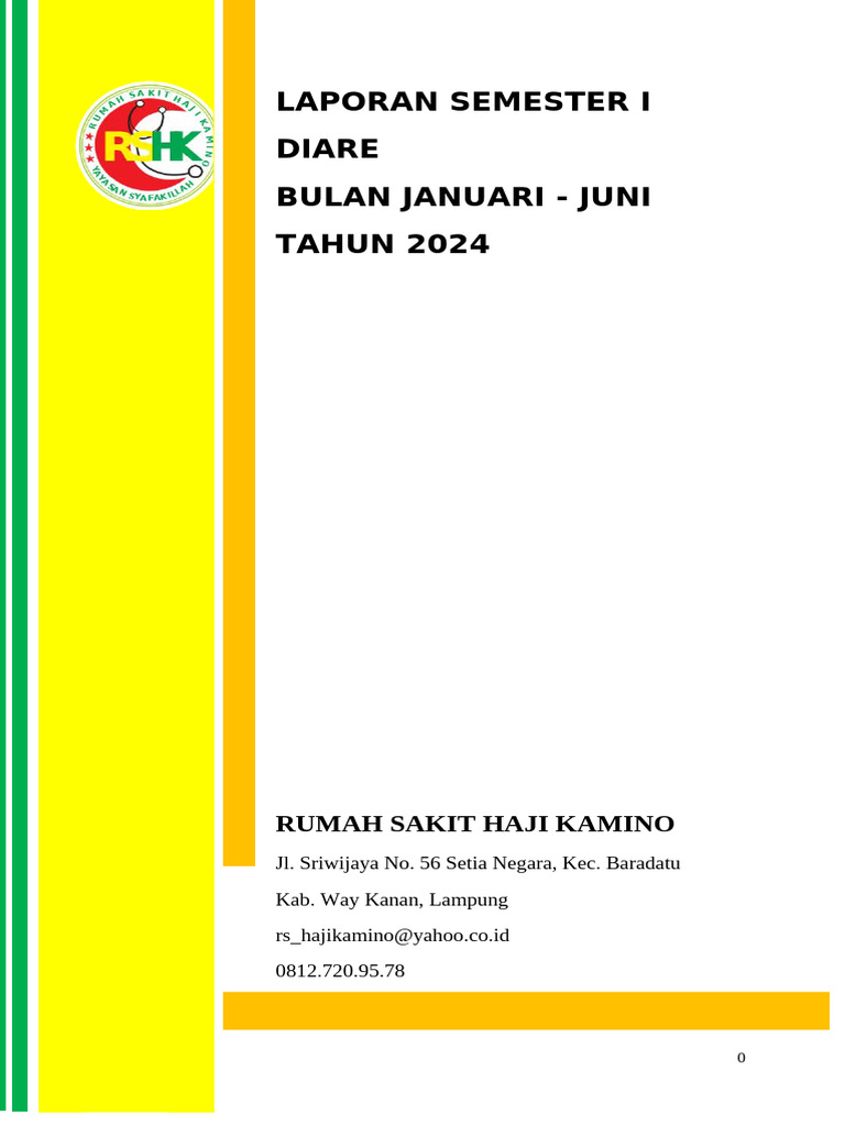 Laporan - PJ Diare | PDF