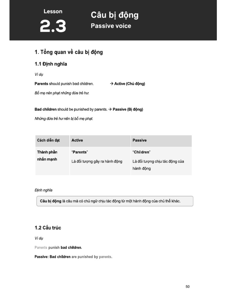 Passive Voice in Writing | PDF