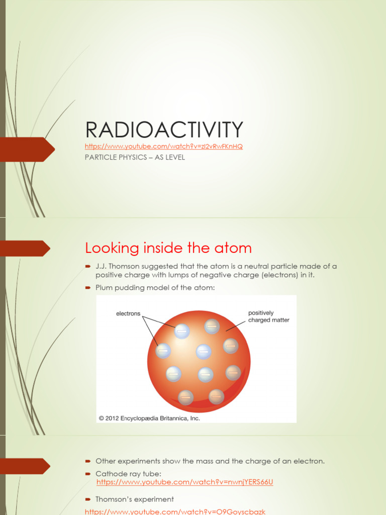 Radioactivity 250306 213249 | PDF | Atomic Nucleus | Neutron