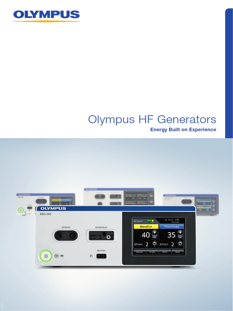 Olympus ESG-150 HF Generator Overview | PDF