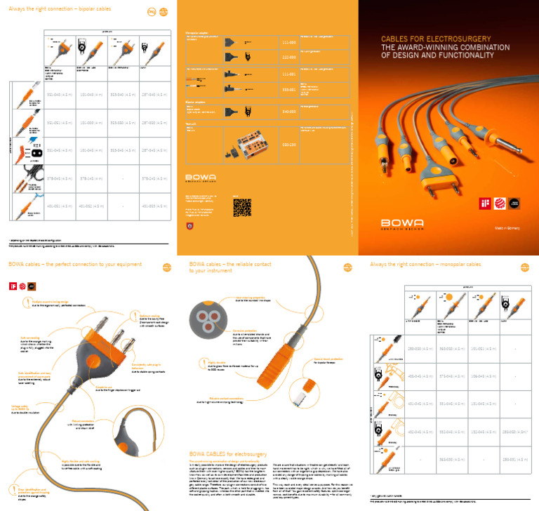 Bowa Bro 11219 Cables 2012 10 en | PDF | Electrical Connector ...
