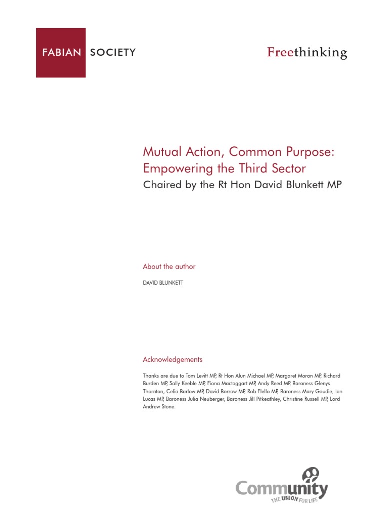 Mutual Action Common Purpose | PDF | Empowerment | Social Enterprise
