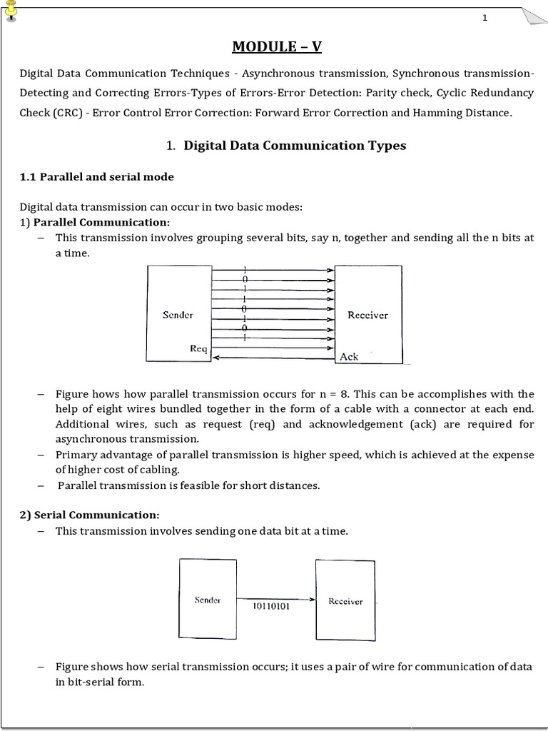 Error Detection | PDF | Error Detection And Correction | Electronics