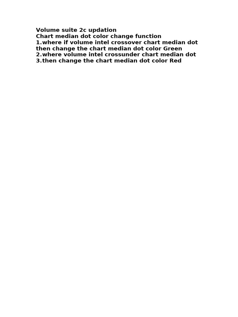 Volume Suite 2c Updation ALGO | PDF