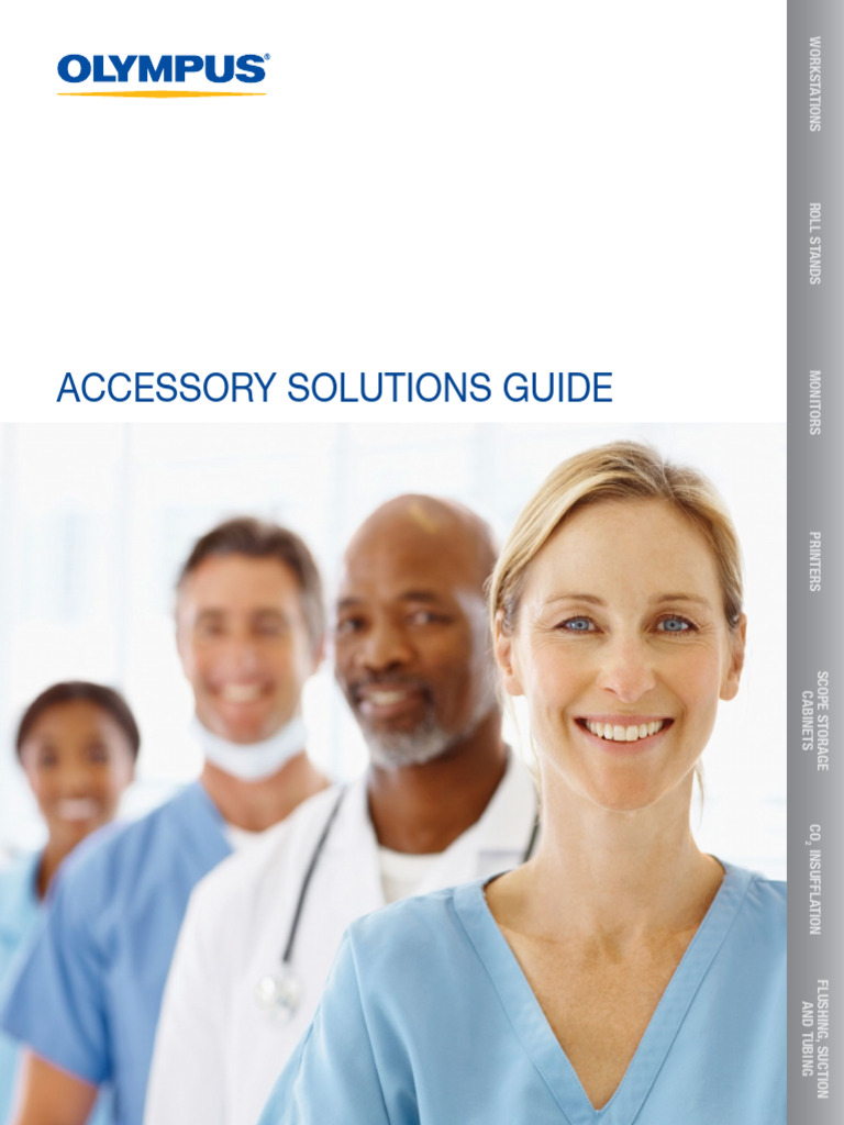Olympus Endoscopy Accessory Solutions Guide | PDF | Computer Monitor ...