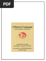 A Pattern Language | PDF