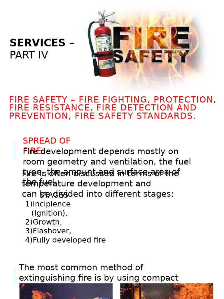 Building Services - Part 4 (Fire Safety) | PDF | Fire Sprinkler System ...