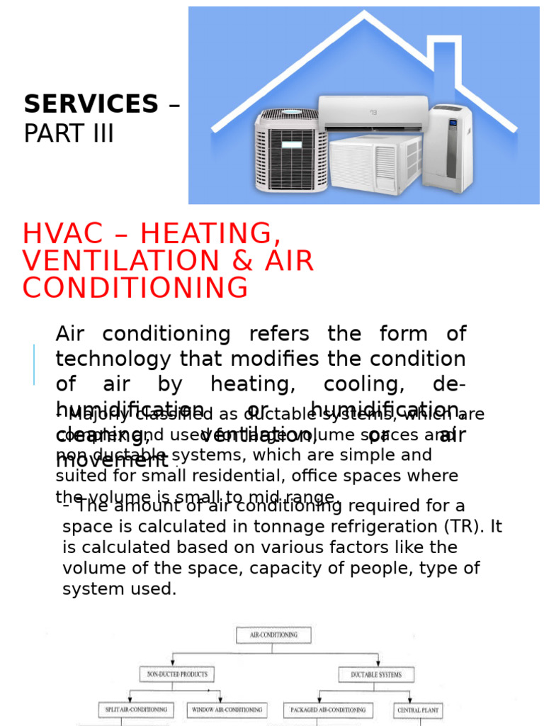 HVAC Systems: Ductable vs Non-Ductable | PDF