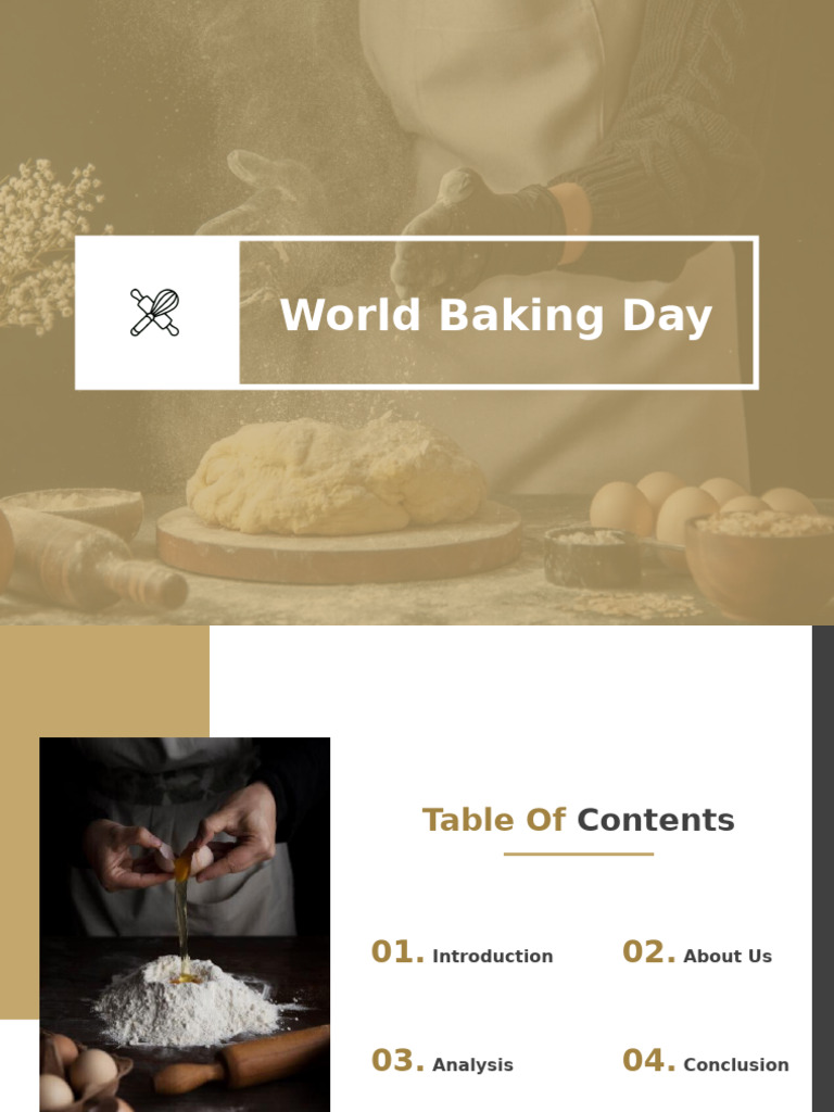 Slide - Egg-200326-World Baking Day PPT-4-3 | PDF | Baking | Cakes