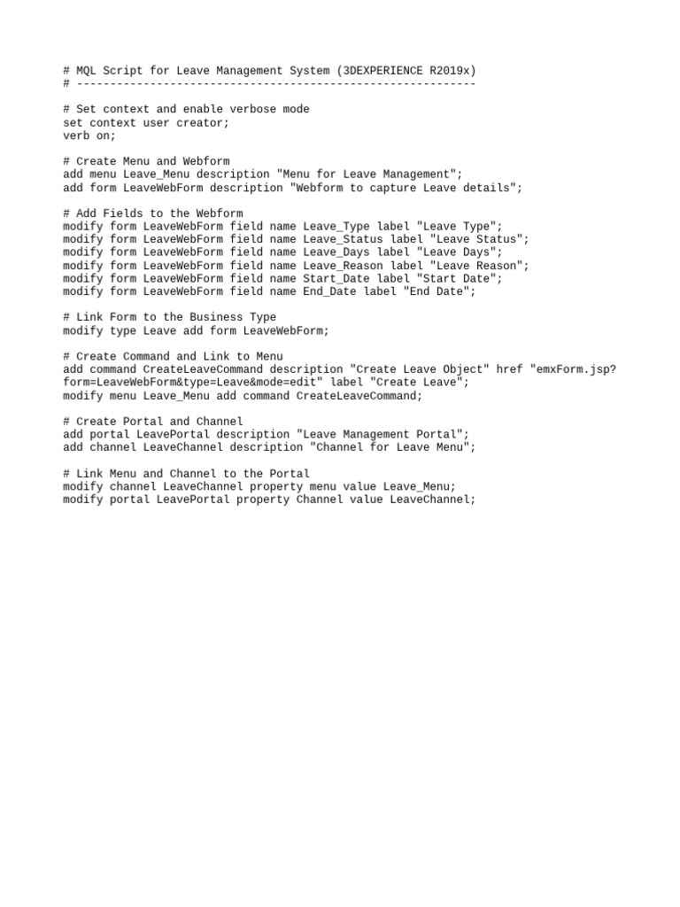 MQL LeaveManagementScript | PDF