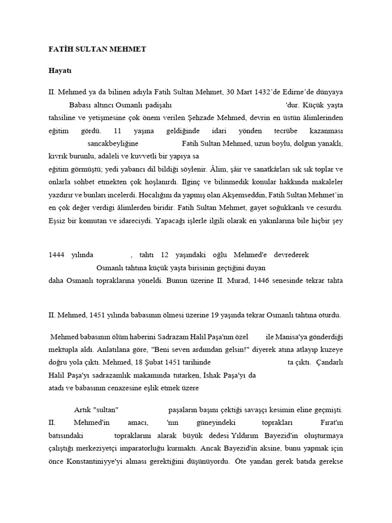 FATİH | PDF