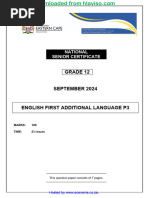 ENGlish FAL P3 GR12 QP SEPT 2024 - Watermark | PDF | English Language ...