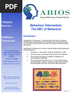 Overt Behaviour Scale: Challenging Behaviours How To Use This Scale ...