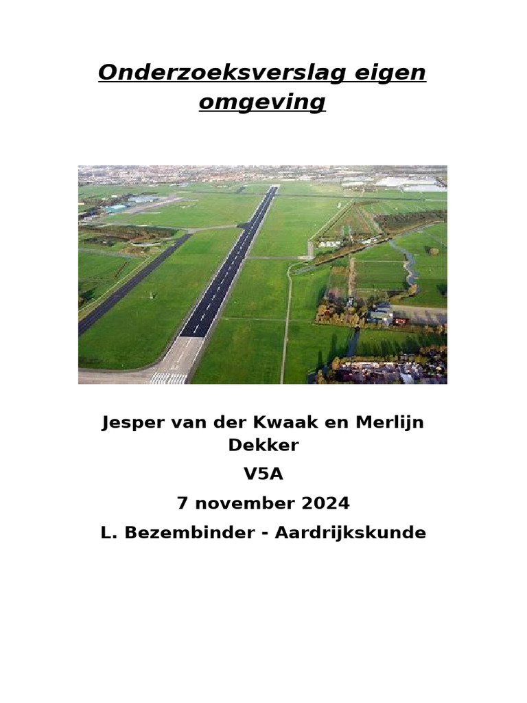 Onderzoek Verslag Ak | PDF