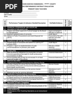 TSC Lesson Observation Form Template | PDF | Teaching Method | Learning