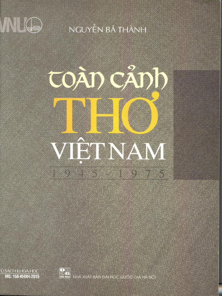 Toàn Cảnh Thơ Việt Nam 1945 - 1975 | PDF