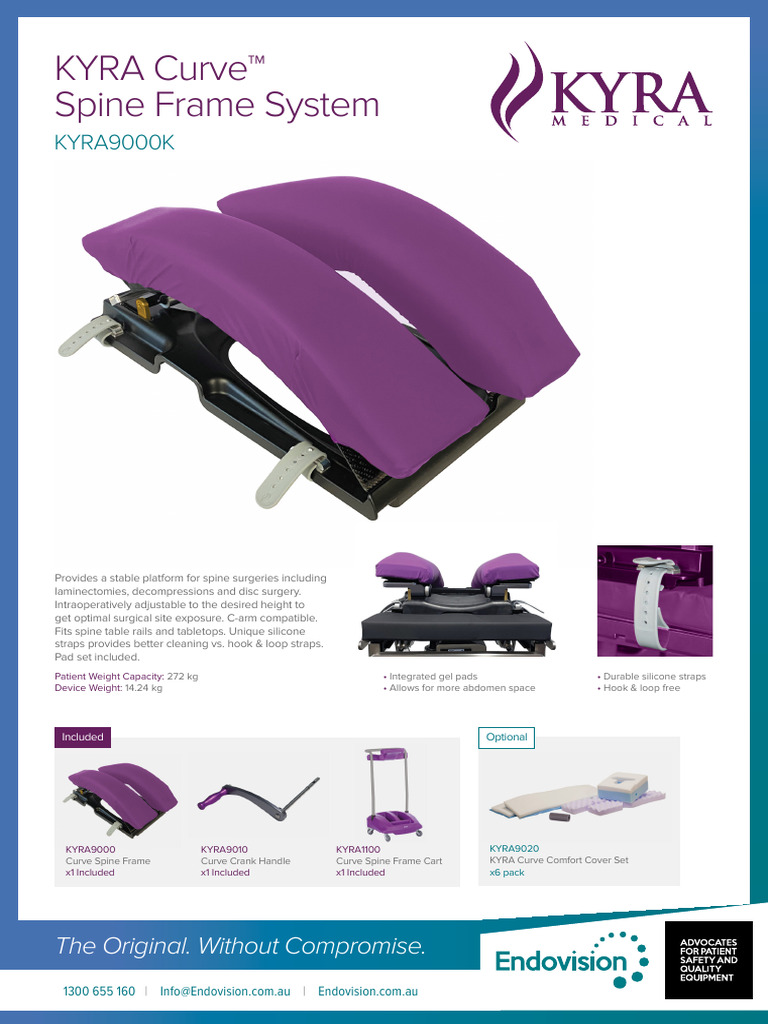 KYRA-Curve-Spine-Frame-System | PDF