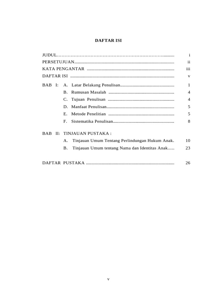 Daftar Isi | PDF