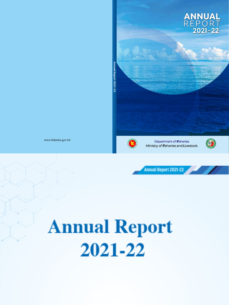 DOF Annual report | PDF | Fishery | Aquaculture