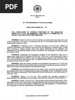 Implementing Rules and Regulations EO No. 138 | PDF | Capacity Building | Devolution
