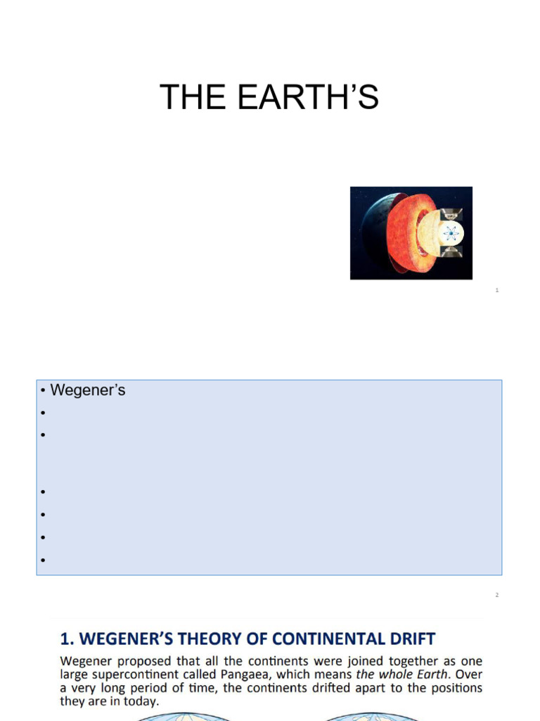 Earth's Movements: Plate Tectonics Explained | PDF | Plate Tectonics ...