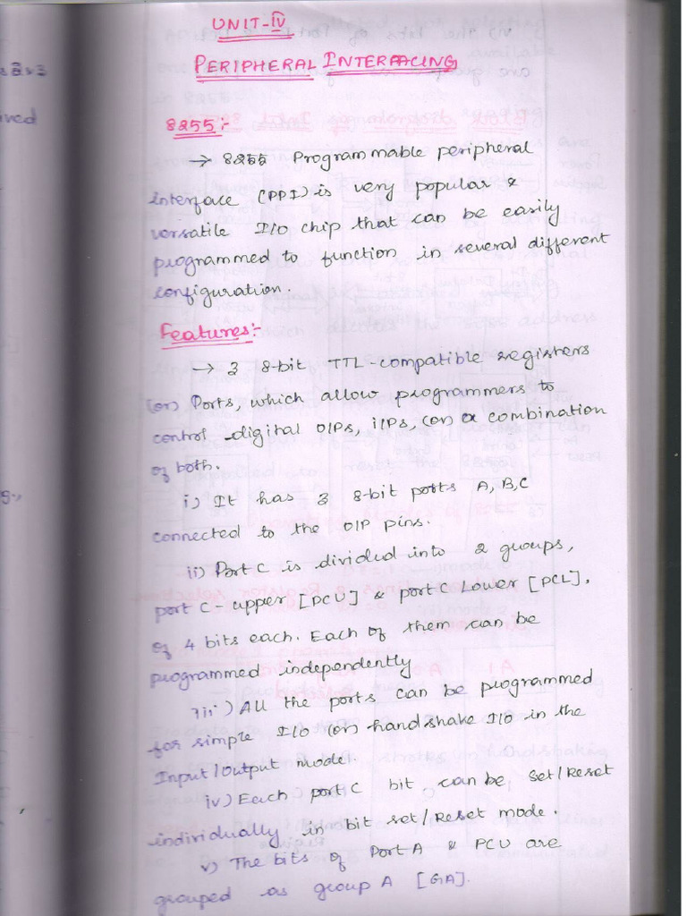 Microprocessors Micro Controllers U4 | PDF