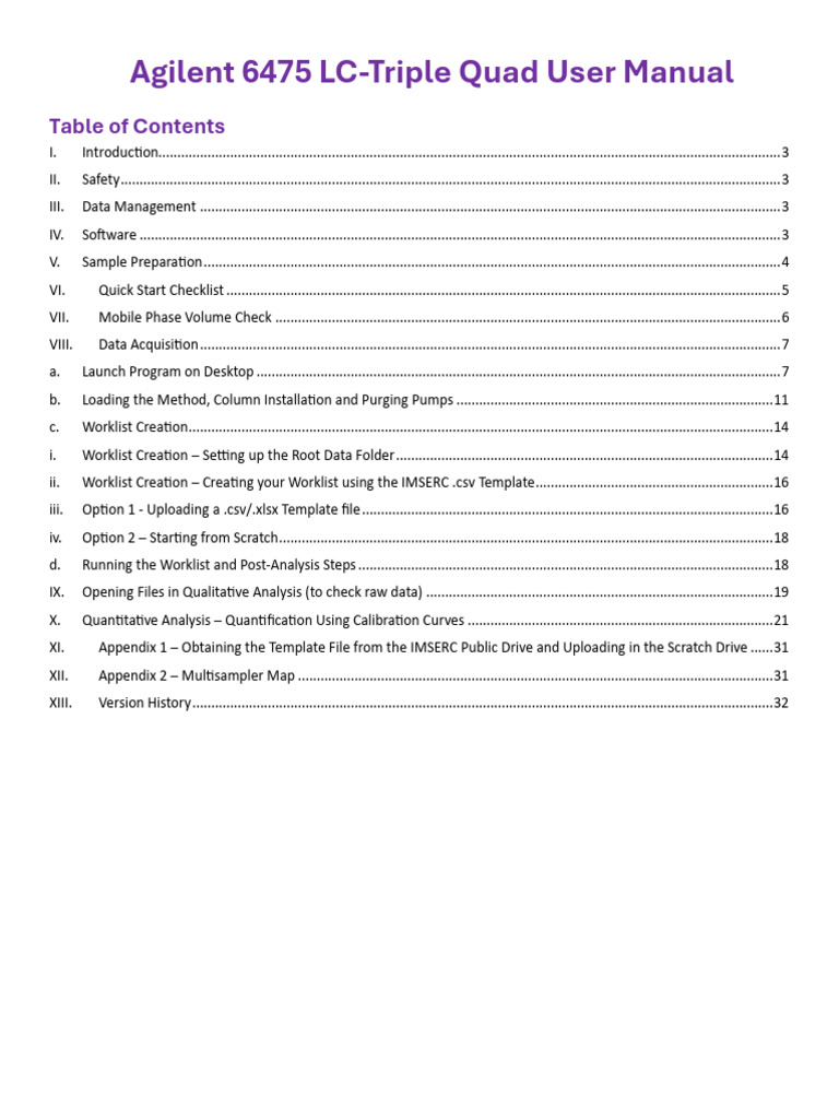 Ms Instruments LC Triplequad | PDF | Computer File | High Performance ...