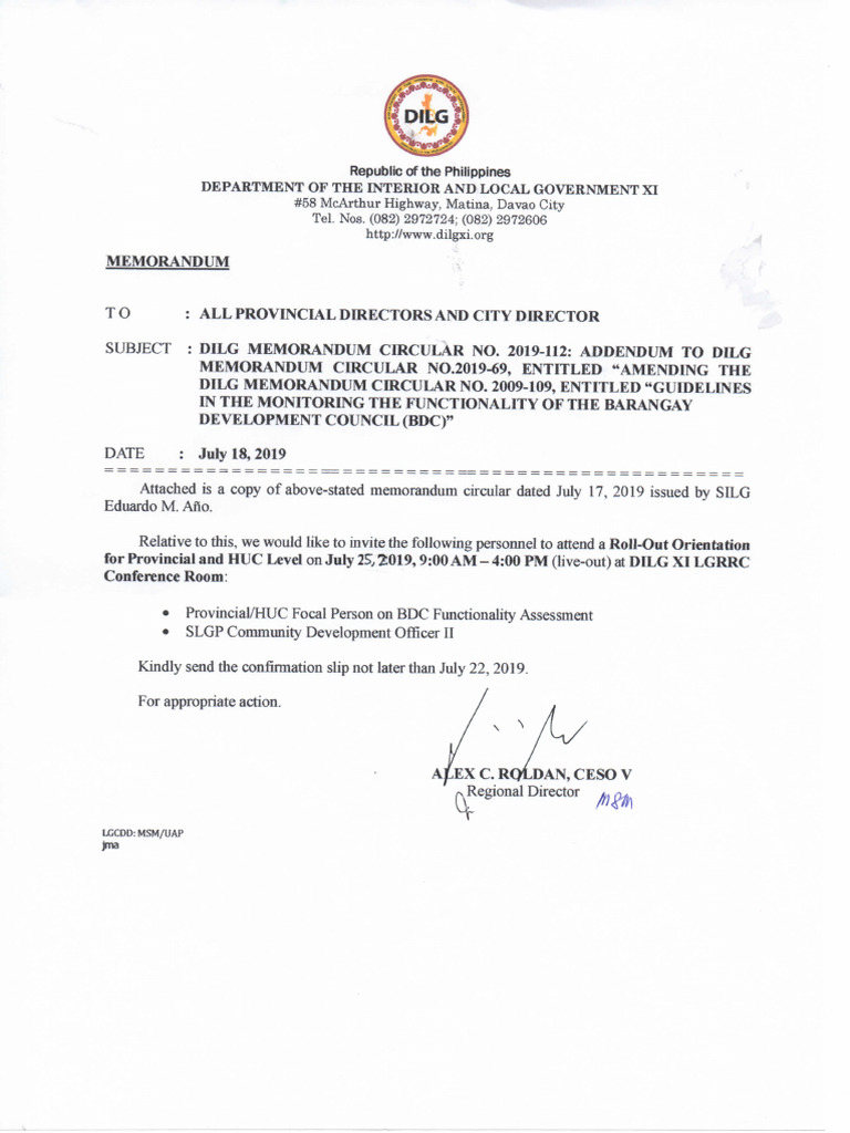 Memo Re BDC Functionality Assessment | PDF
