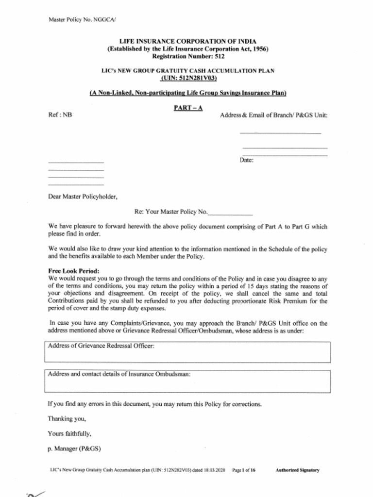 2. POlicy-Document GGCA | PDF