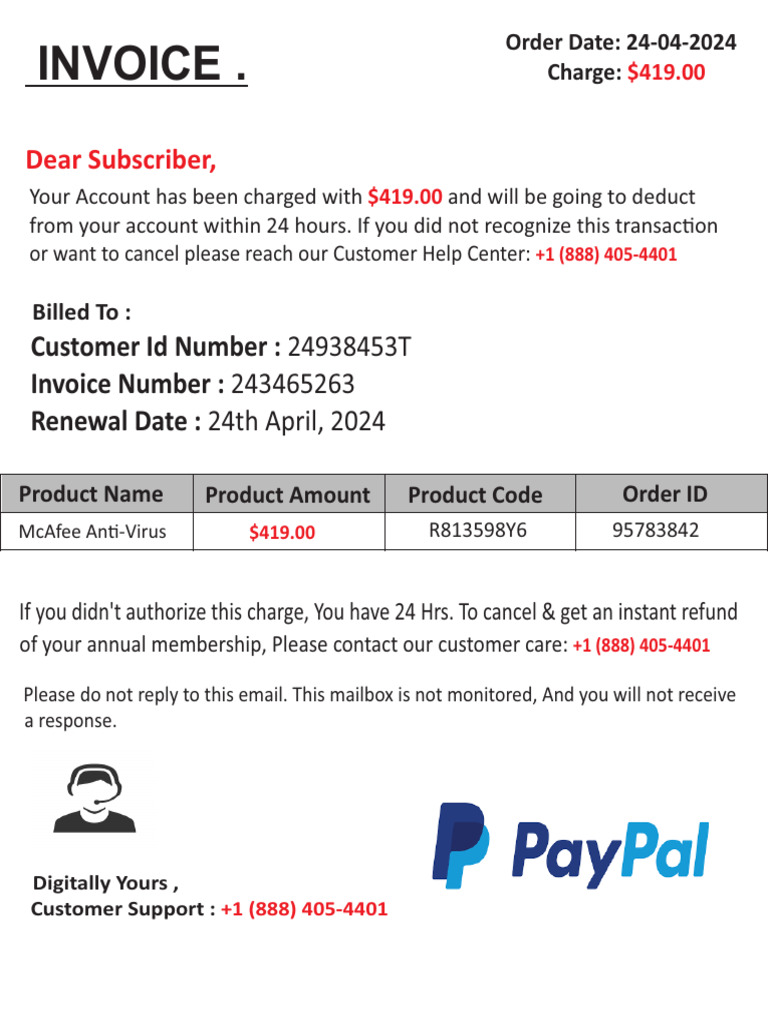 Invoice .: 24938453T 243465263 24th April, 2024 | PDF