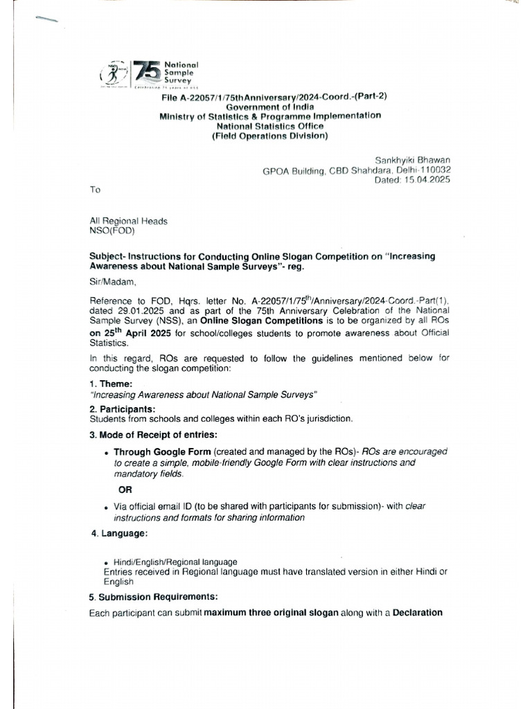 Online Slogan Competition | PDF