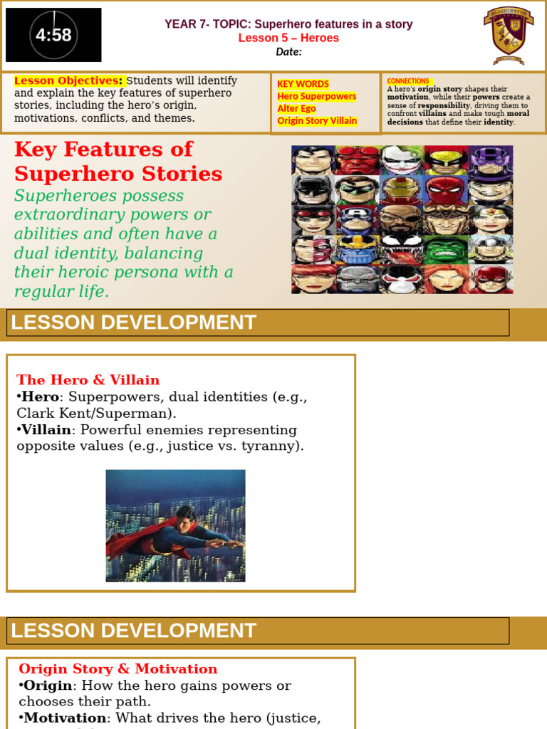 Superheroes | PDF