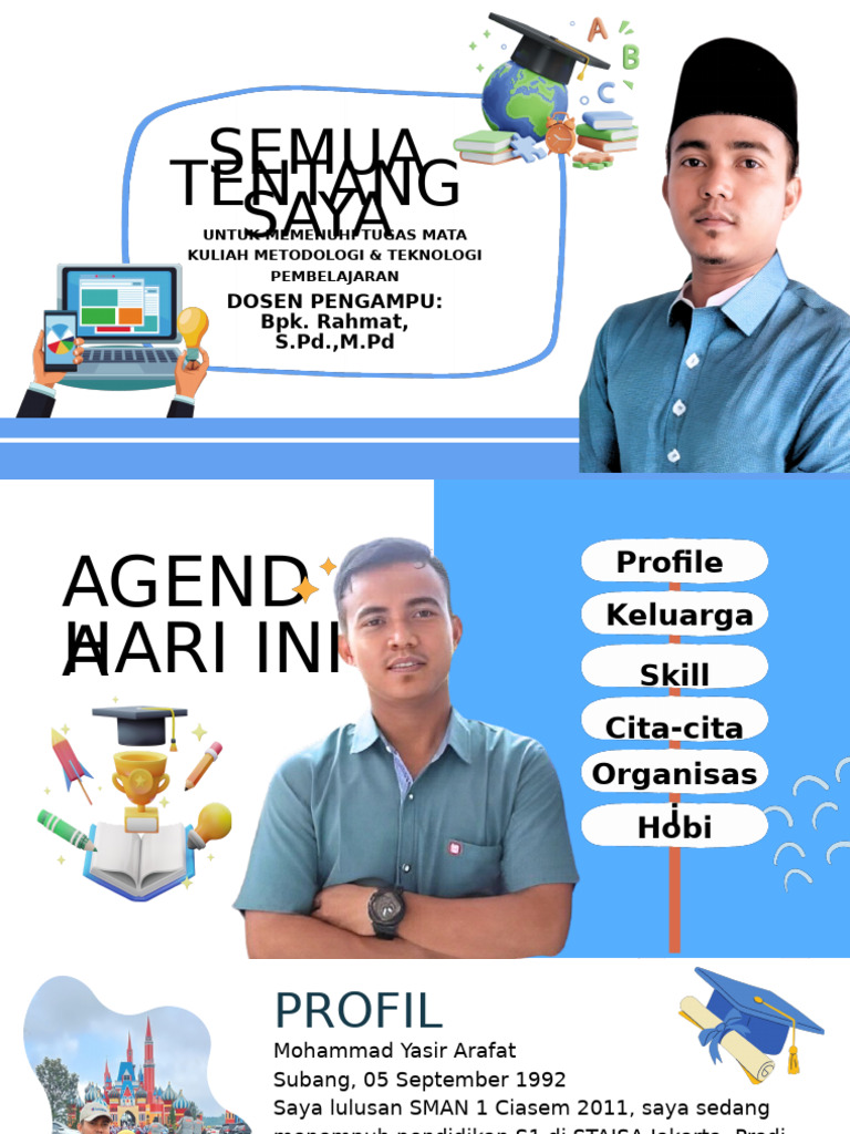 TUGAS PERKENALAN DIRI YASIR ARAFAT | PDF