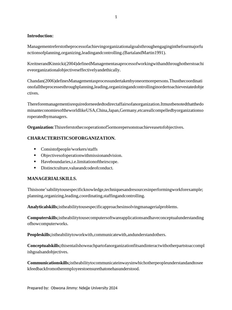 Understanding Management Principles | PDF | Social Psychology | Psychology