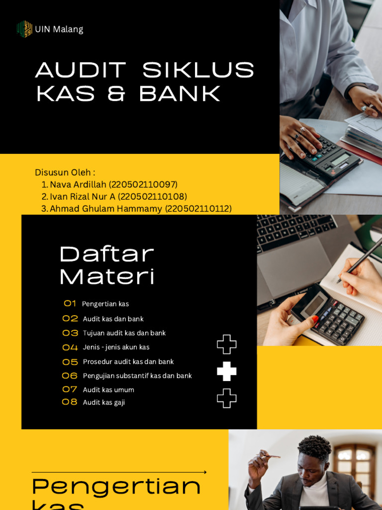 Audit Siklus Kas Dan Bank - Kel 6 | PDF