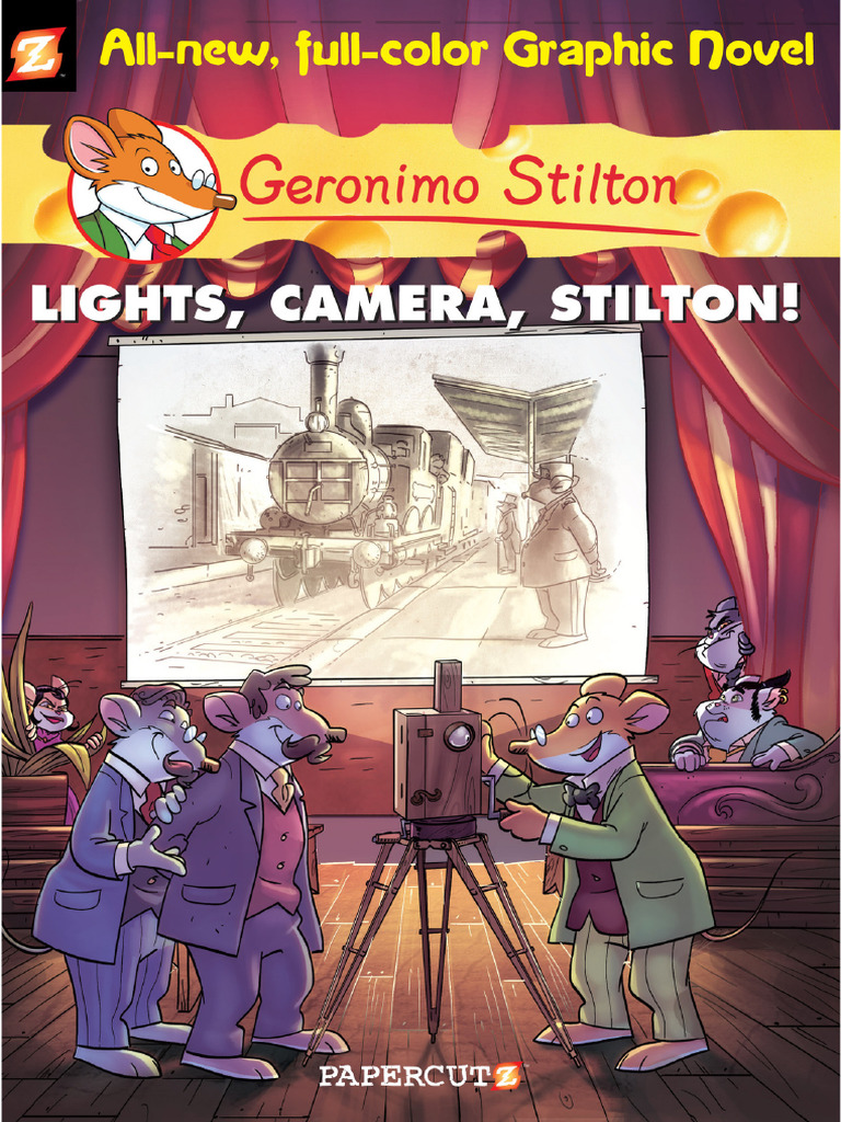 Geronimo Stilton - Graphic Novel - Book 16 - Lights, Camera, Stilton | PDF