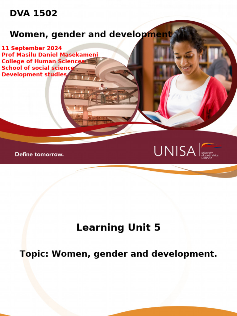 Women, Gender and Development Presentation | PDF | Violence | Gender And Development