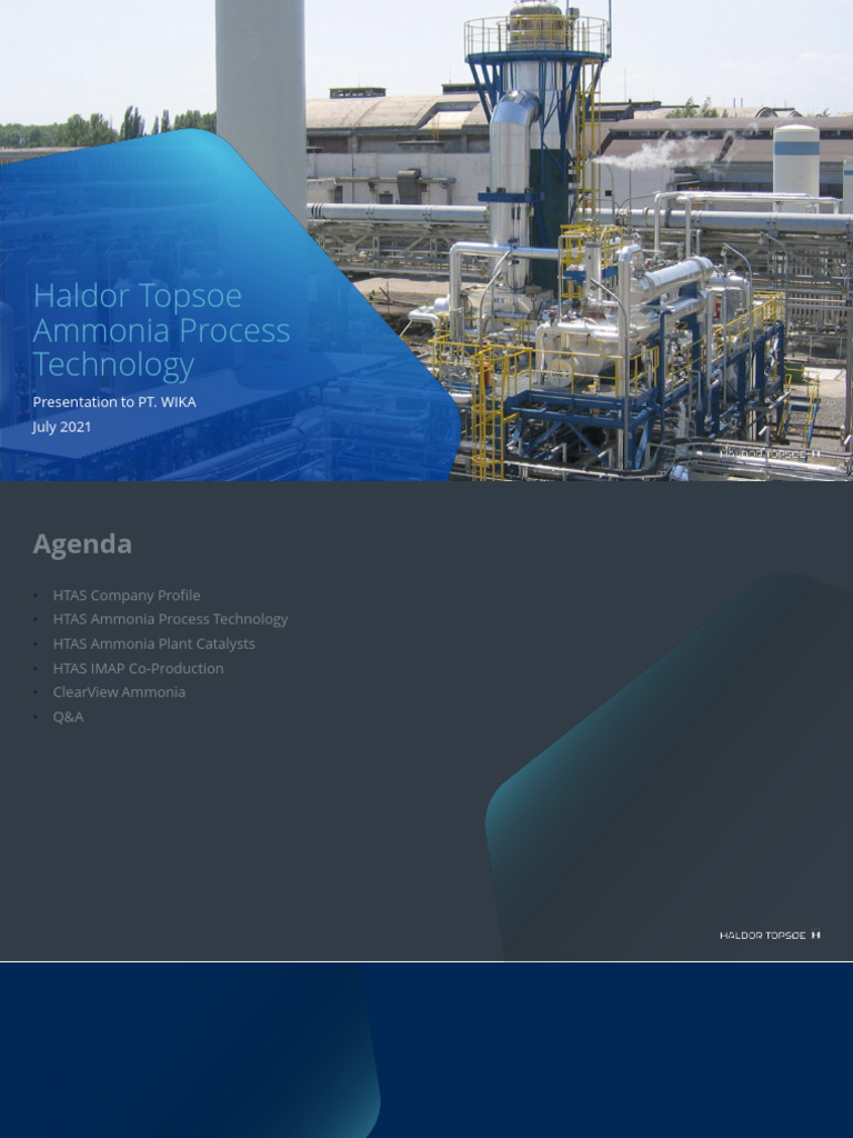 Haldor Topsoe Ammonia Solutions Overview | PDF | Chemical Substances ...