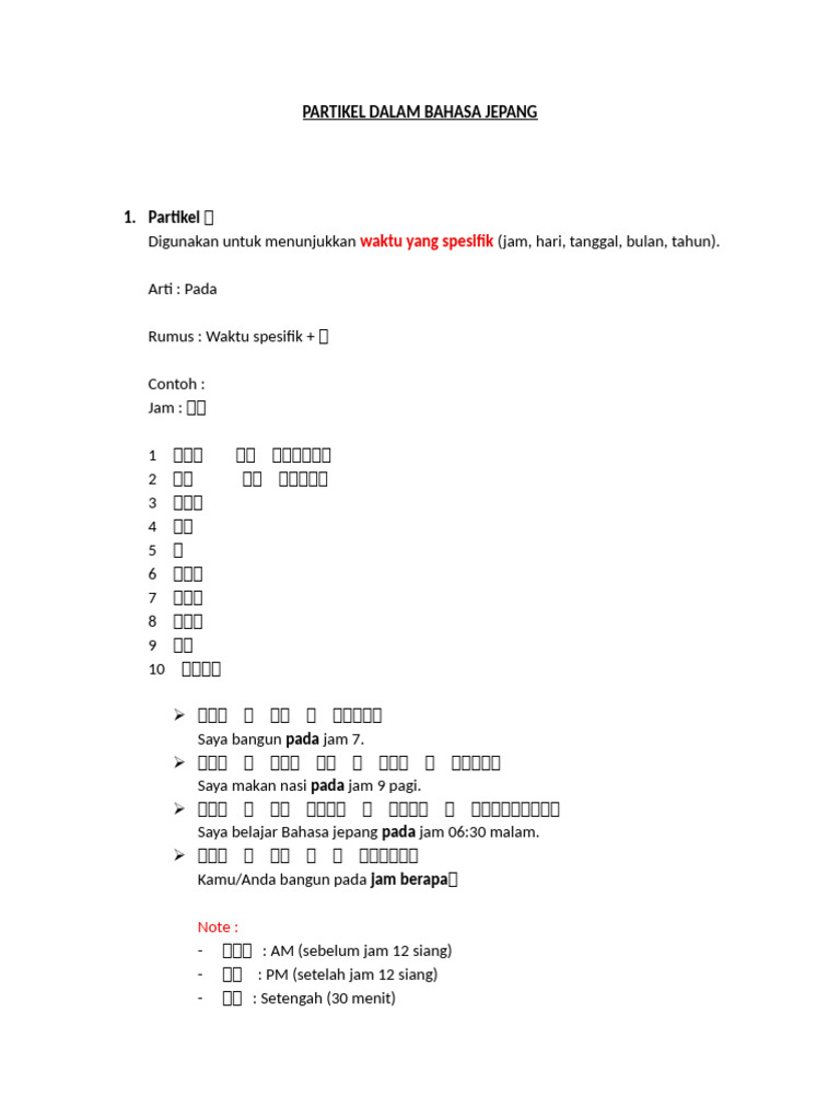 PARTIKEL | PDF