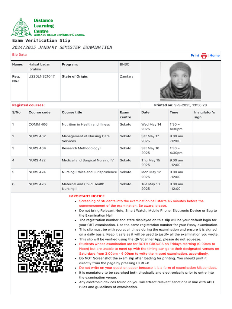 Distance Learning Centre | PDF