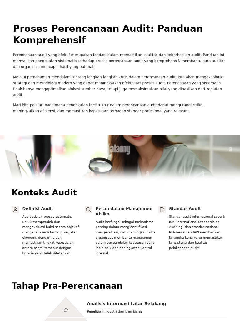 Pert 5 Proses Perencanaan Audit Panduan Komprehensif | PDF