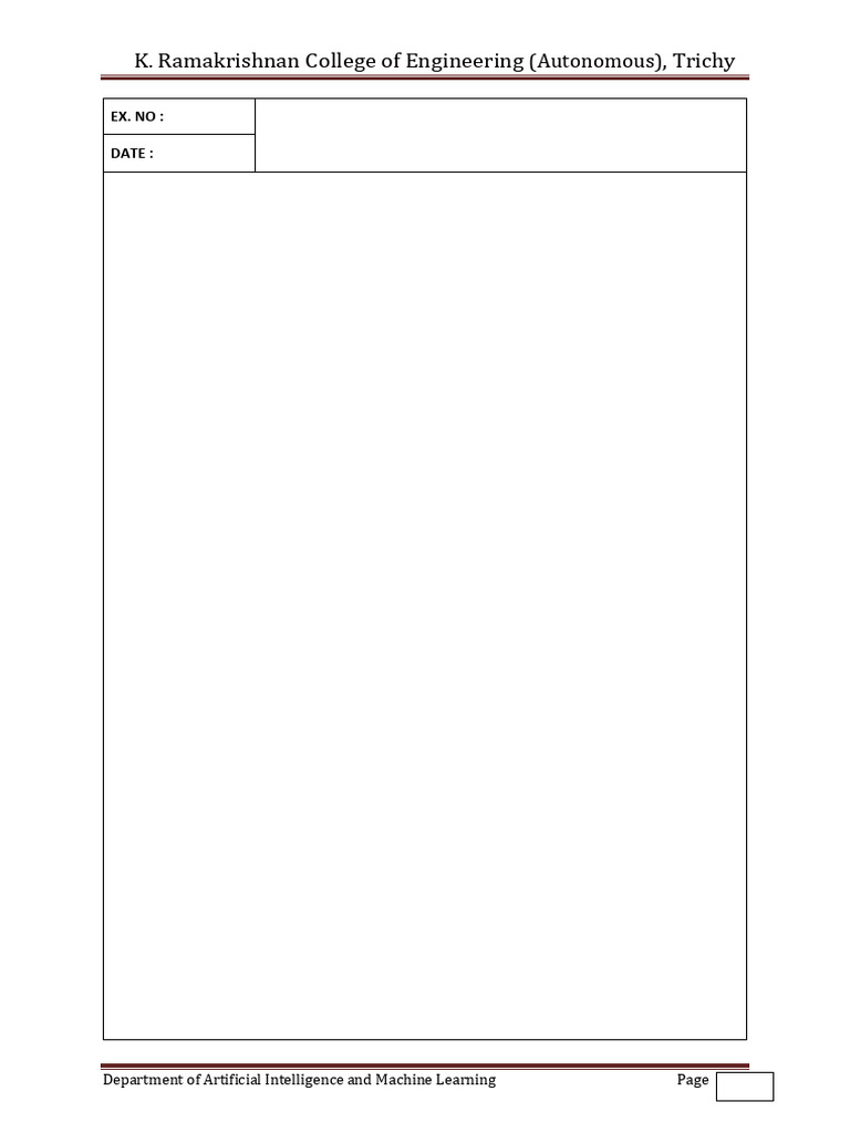 AimAlgm WritingTemplate ML-I | PDF