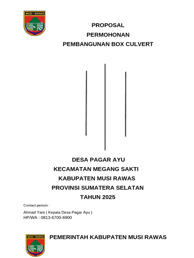 Box Culvert Provinsi | PDF